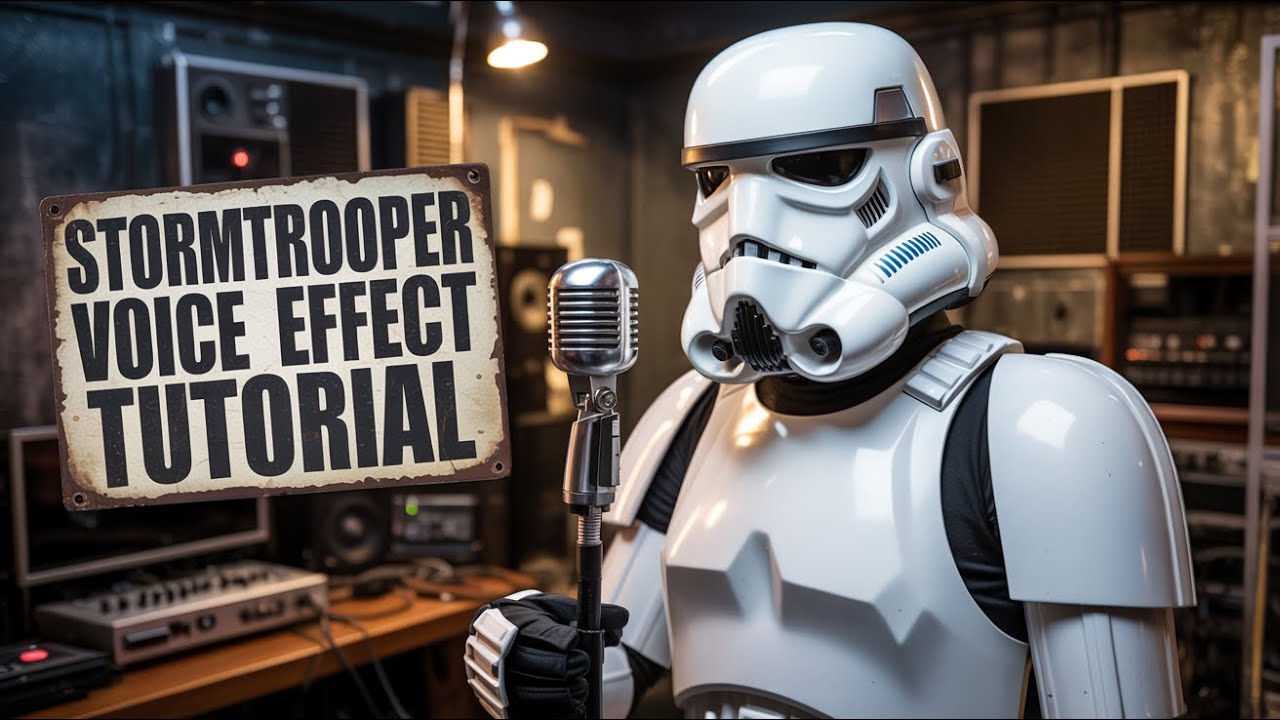 Stormtrooper Voice Effect Tutorial In Adobe Premiere Youtube