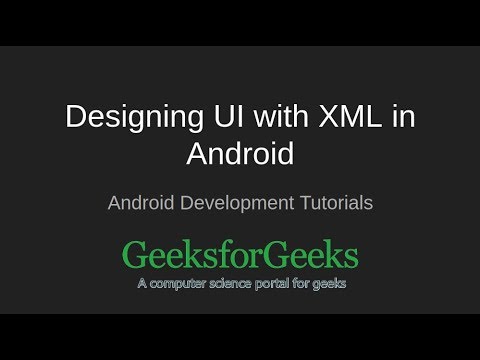 Android Development Tutorials Designing Ui With Xml In Android