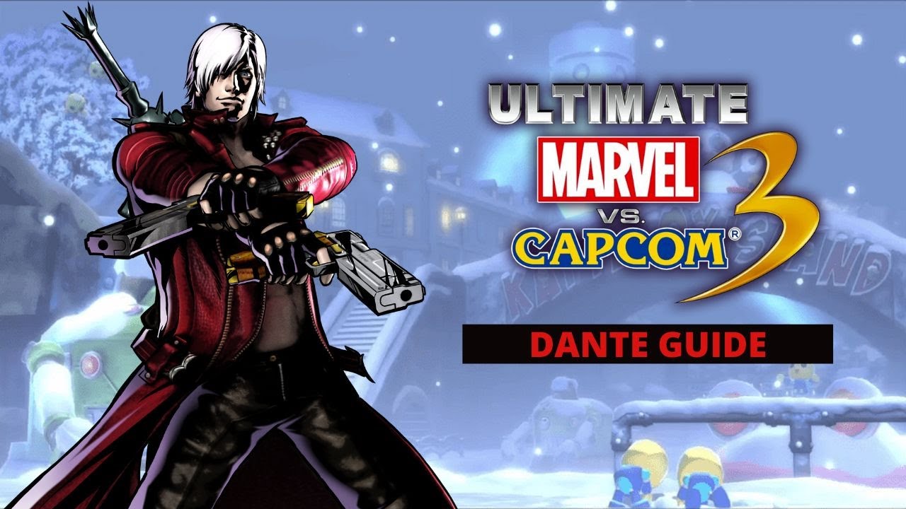 Ultimate Marvel Vs Capcom 3 Dante Complete Guide Youtube