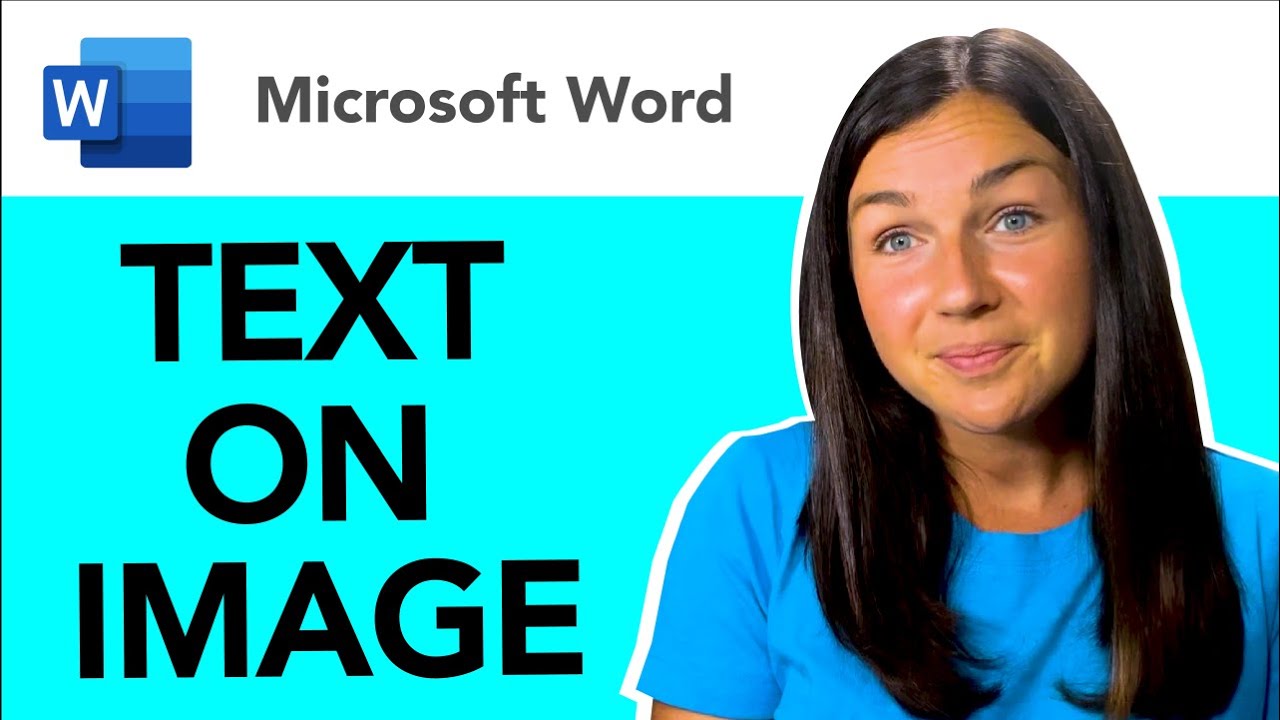 Microsoft Word How To Put Text Box Over A Picture Or Image Add Words