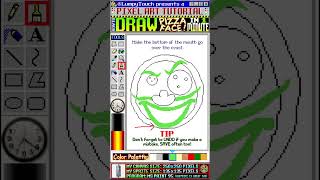Draw Pizzaface From Pizza Tower 1 Minute Pixel Art Tutorial Shorts ...