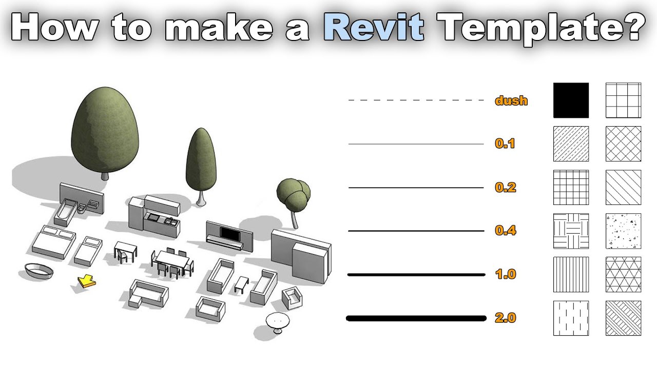 How To Create A Template In Revit Tutorial Youtube