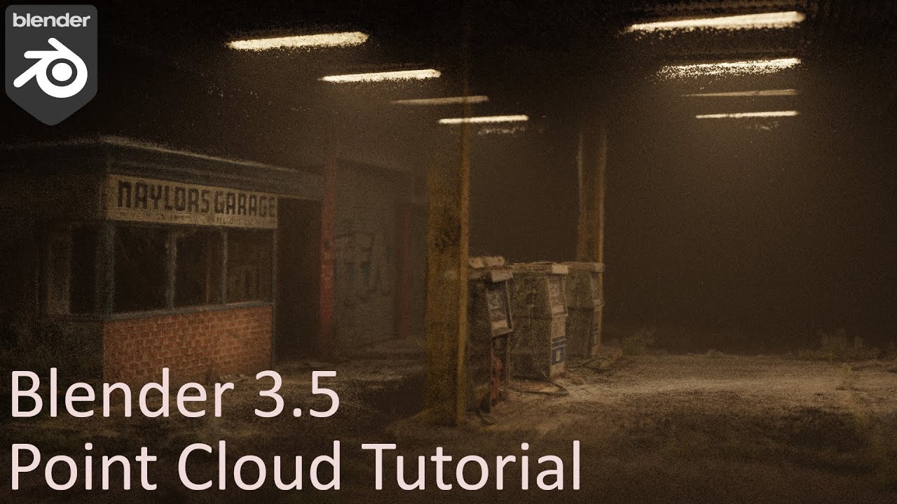 How I Make Point Cloud Videos Blender 3 5 Geometry Nodes Tutorial