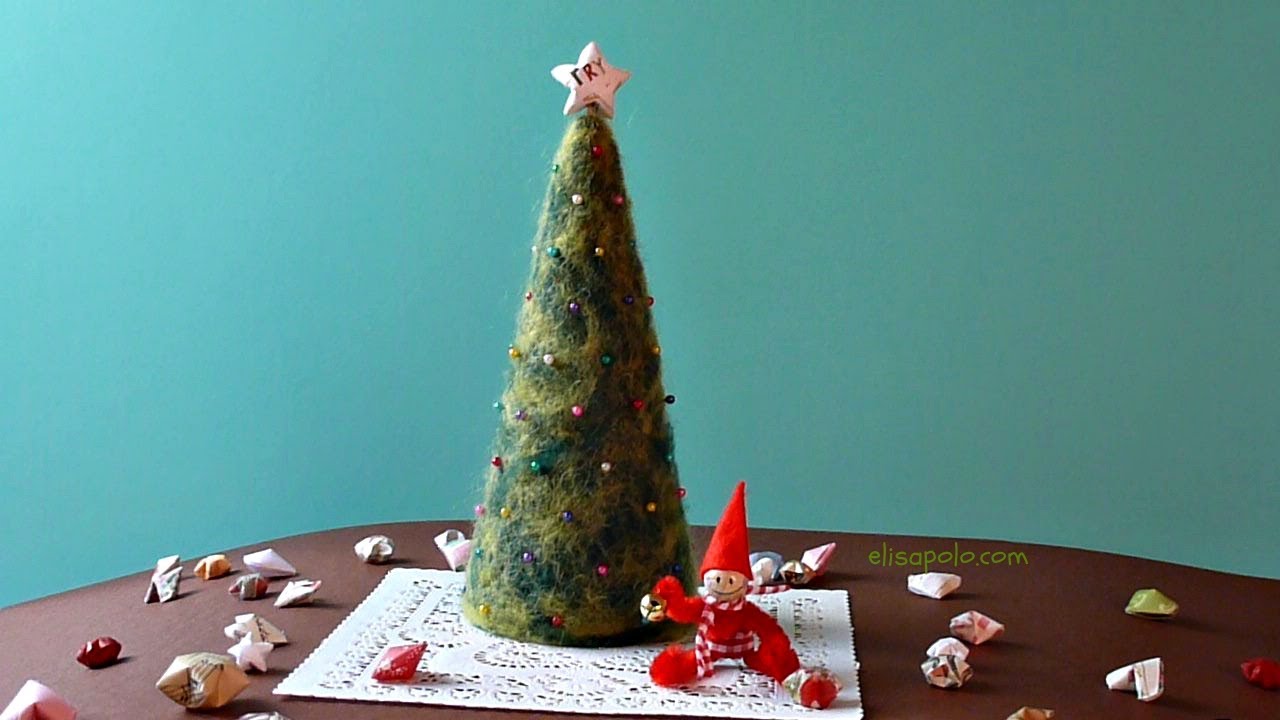 Diy Cómo Hacer Un árbol De Navidad Christmas Tree Youtube