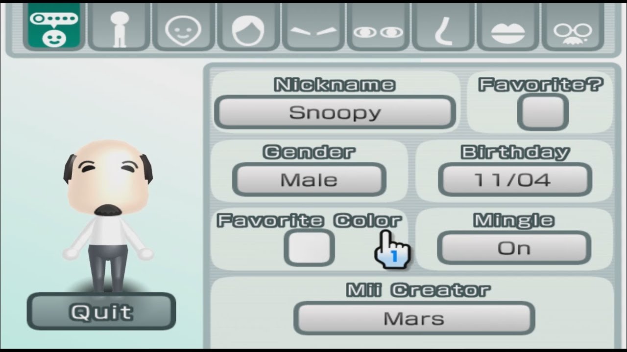Snoopy Peanuts Mii 207 Youtube