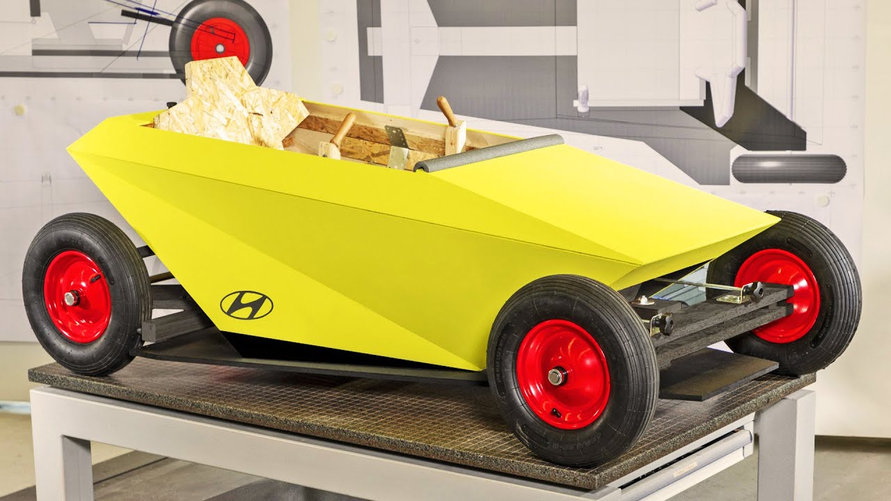 Homemade Soap Box Derby Car