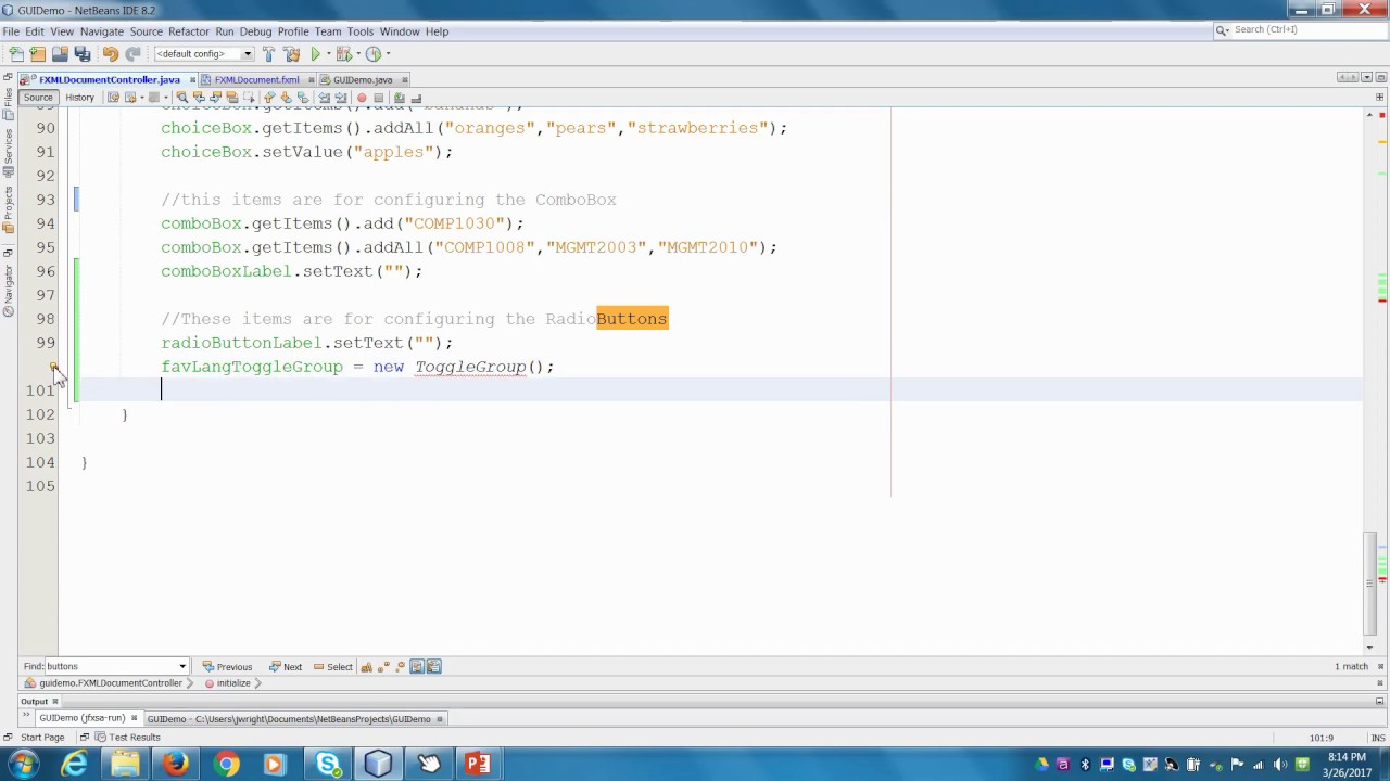 Javafx Tutorial For Beginners 22 Javafx Radiobutton