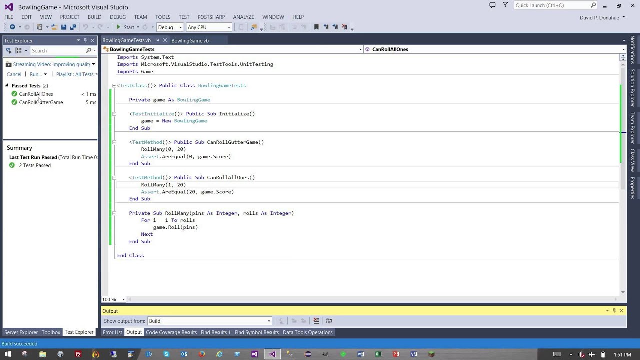 Bowling Game Visual Basic Youtube