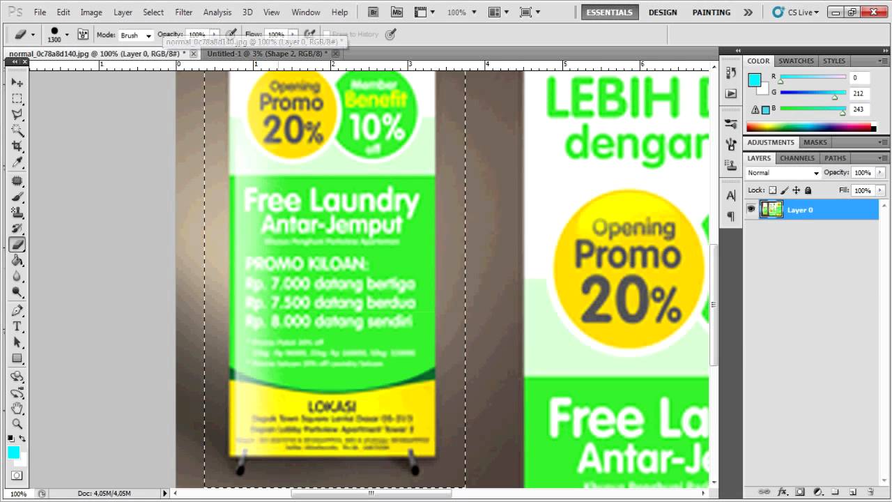 Inspirasi 20 Cara Membuat Desain Banner