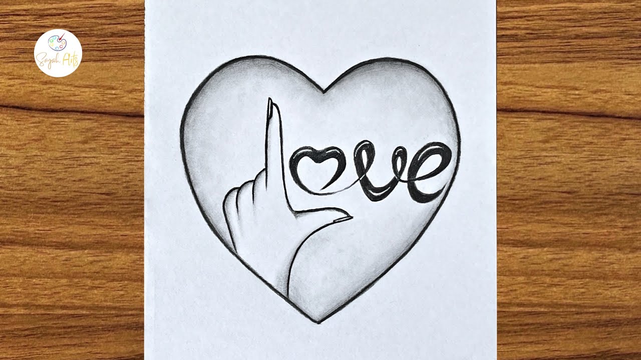Easy Cute Love Drawings 25 Easy Love Drawing Ideas How To Draw The
