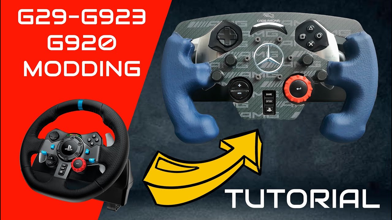 Cómo Instalar Un Mod F1 Gt3 En Logitech G923 G29 G920 Tutorial