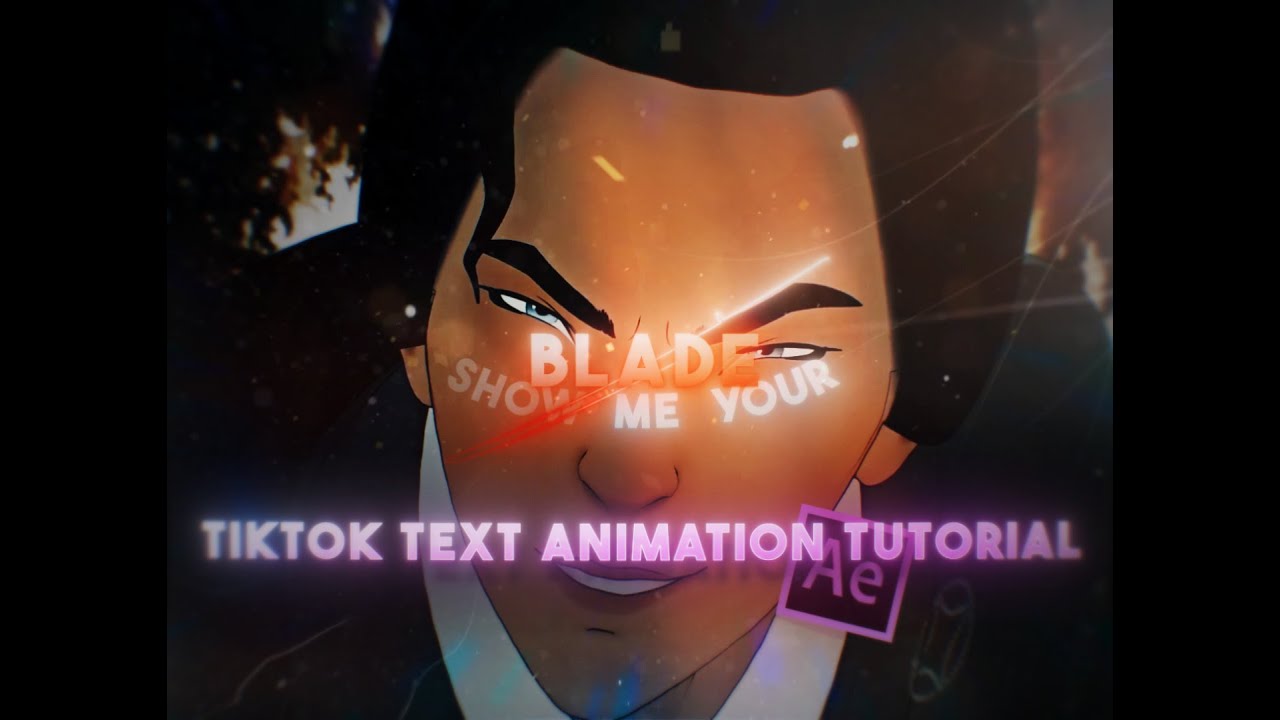 Text Animation Step By Step Tutorial Like On Tiktok After Effects