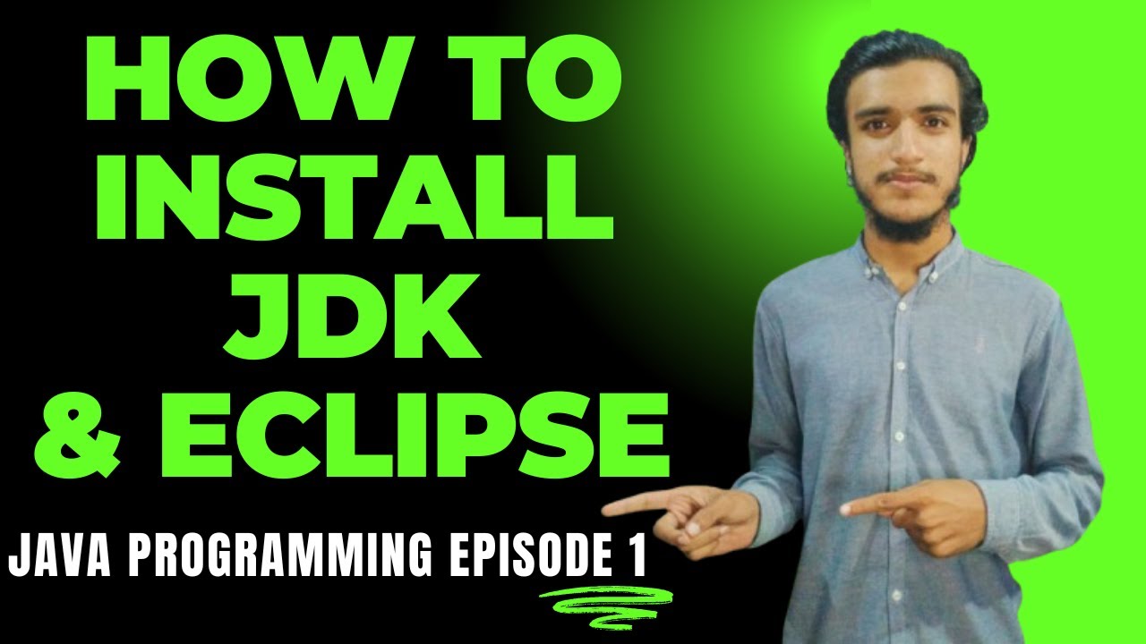 How To Install Jdk Eclipse Java Programming Course Episode 1 Sk