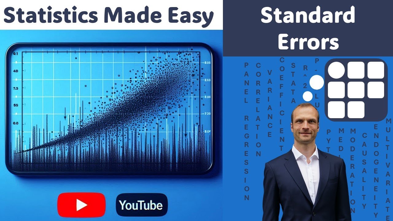 Statistics Made Easy 5 7 Robust And Clustered Standard Errors Youtube