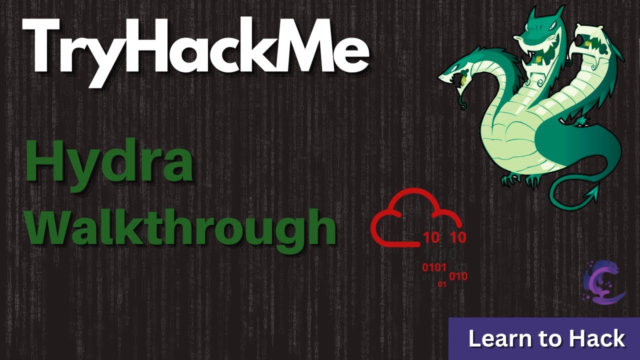 Tryhackme Hydra Walkthrough Comptia Pentest Youtube