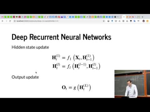L20 2 Deep Rnns In Python Youtube
