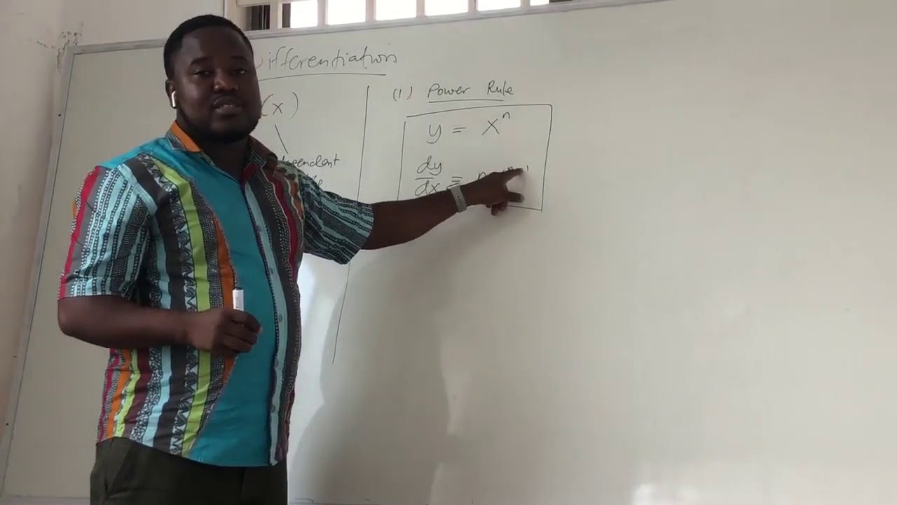 Differentiation Part I Youtube