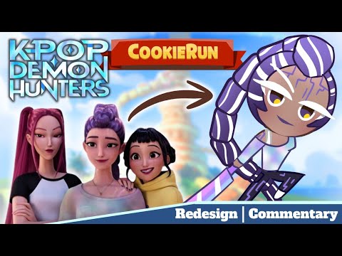Drawing Kpop Demon Hunters As Cookies Moveset Concepts Redesign