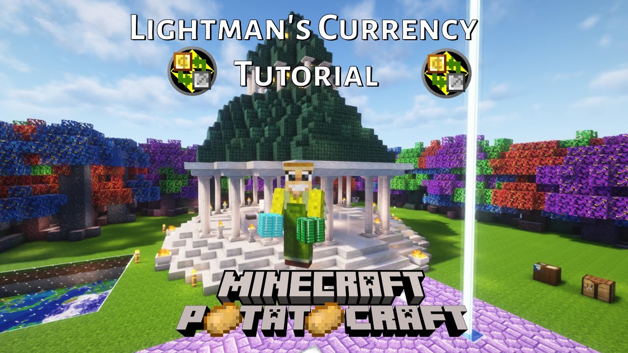 Potatocraft Lightman S Currency Tutorial Youtube
