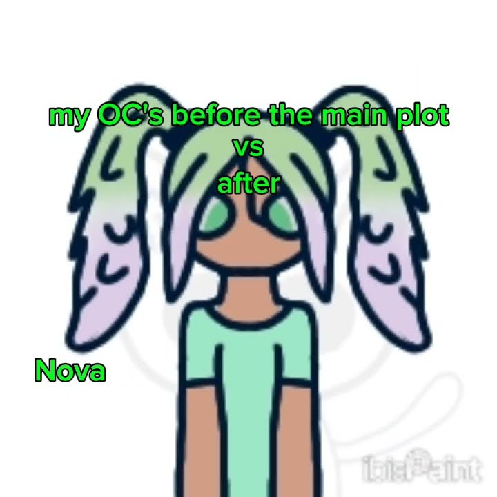 My Oc S Before Vs After The Main Plot Art Drawing Oc Artist Angels