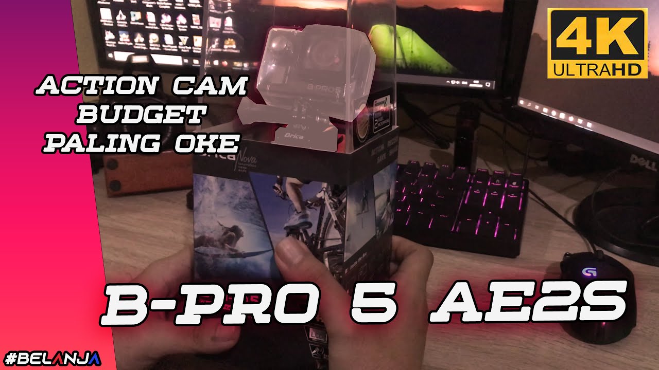 Action Cam Irit Tapi 4k Unboxing Review Brica B Pro Alpha