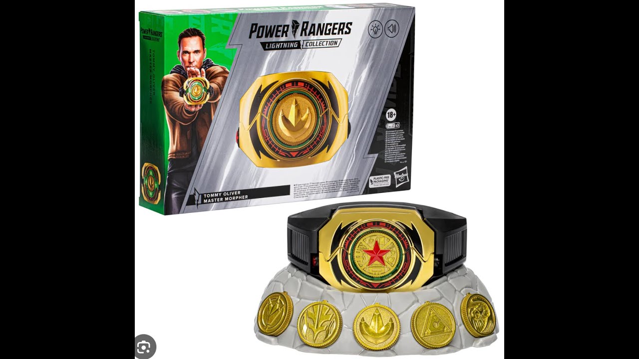 Master Morpher Unboxing Hasbro Power Ranger Youtube