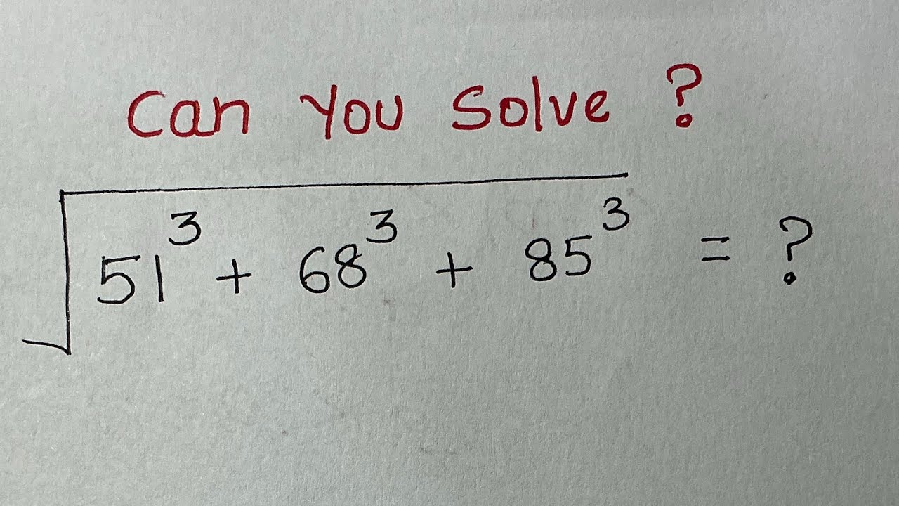 Poland A Nice Square Root Algebra Problem Maths Olympiad Youtube