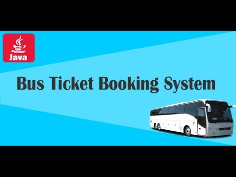 Bus Ticket Booking System Java Gui Shihab365 Youtube