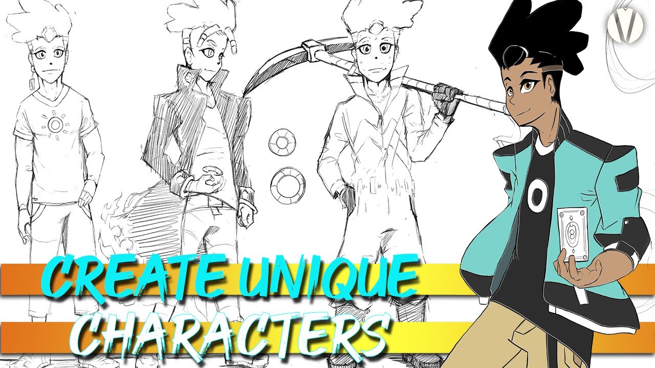 My Character Design Process For Creating Characters For Manga And