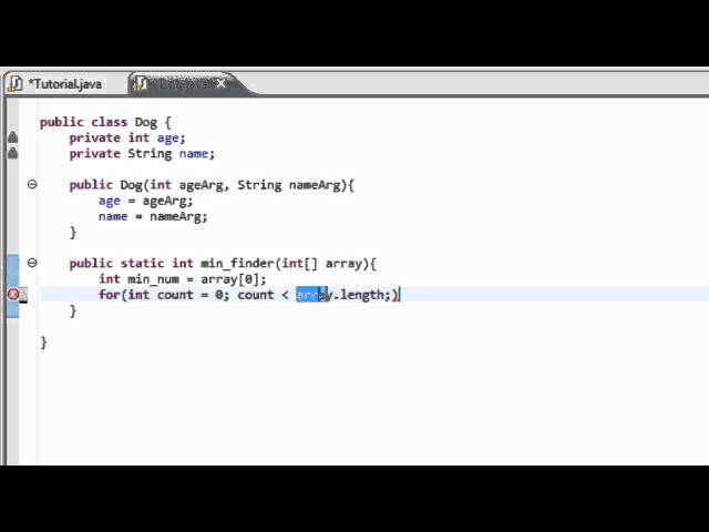 Java Programming Tutorial 33 Intro To Arrays How To Insert An