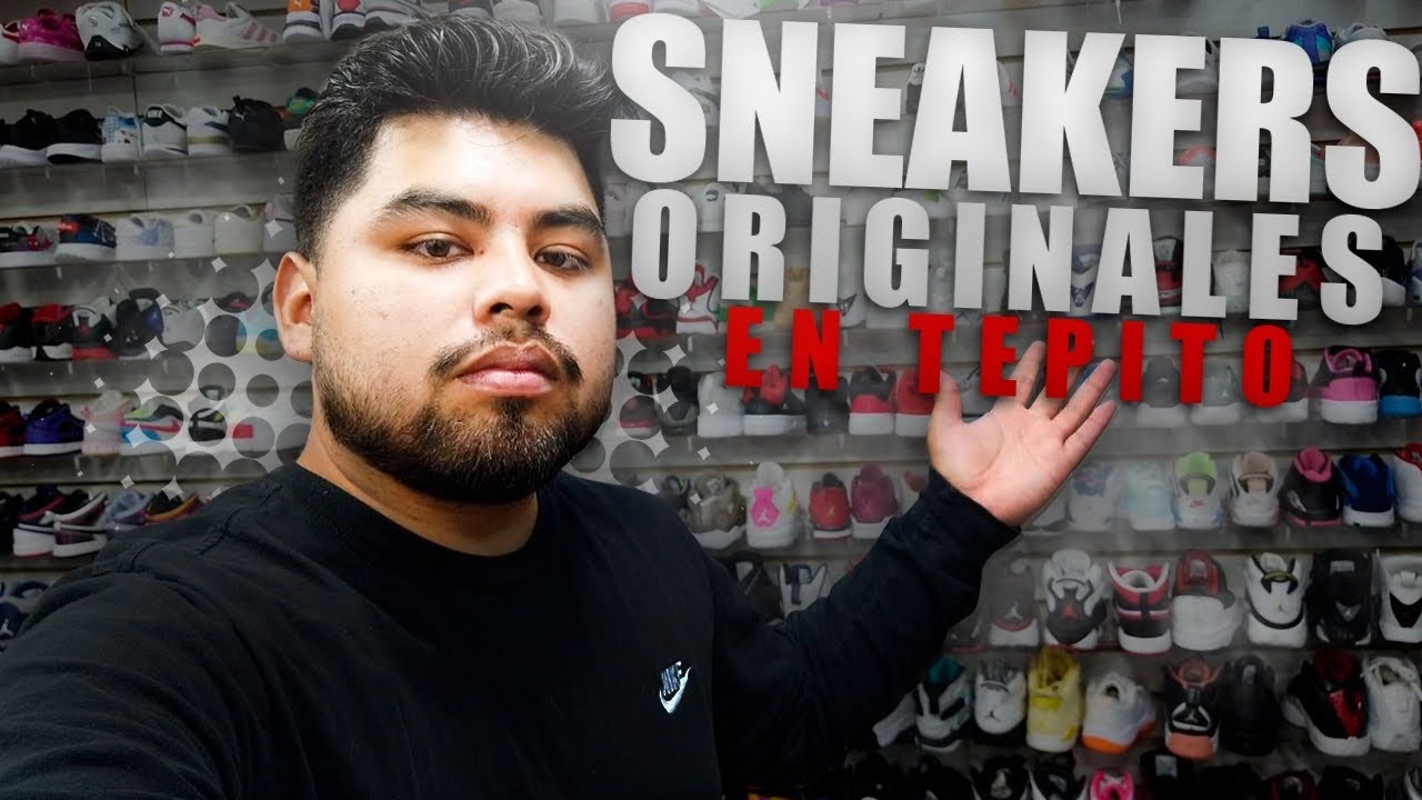 Buscando Sneakers Originales En El Mercado De Tenis De Tepito Youtube