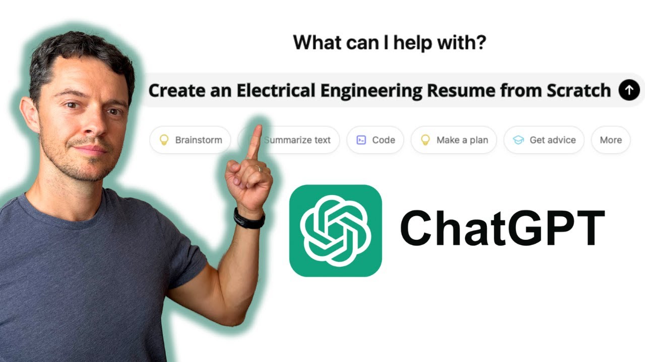 Electrical Engineering Resume Created From Scratch With Chatgpt Youtube