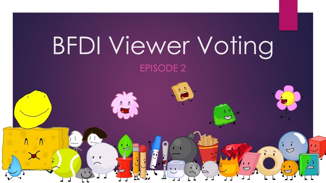 Bfdi Viewer Voting Episode 2 Youtube