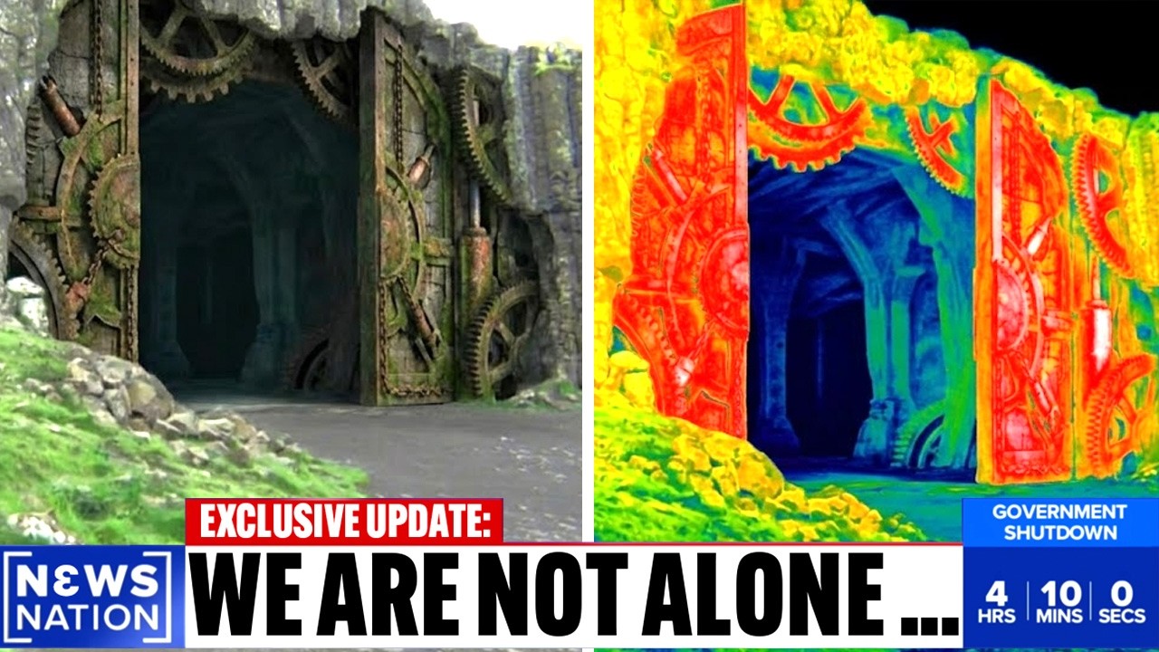 Drone Footage Shocker Mysterious Stone Door In Ireland Caught Moving