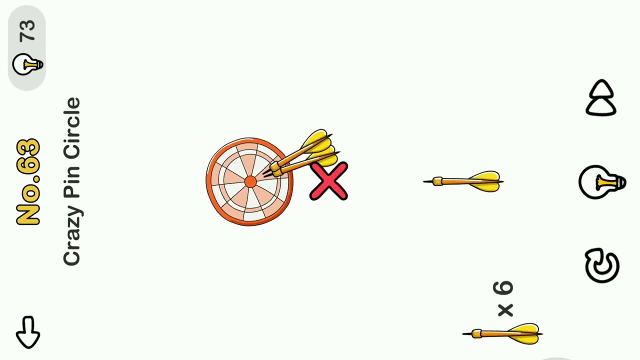 Brain Out Level 69 Crazy Pin Circle Youtube