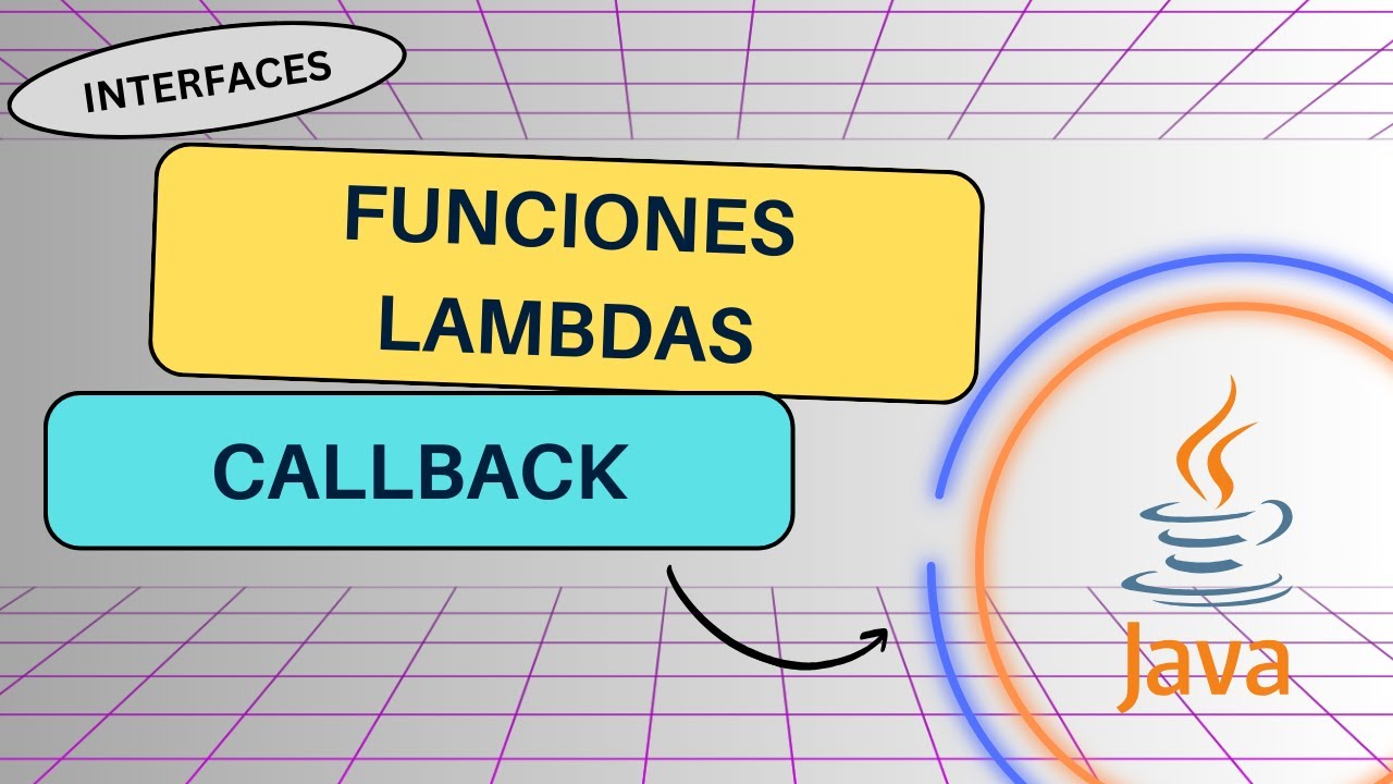 Como Usar Funciones Lambdas En Java Callback Youtube