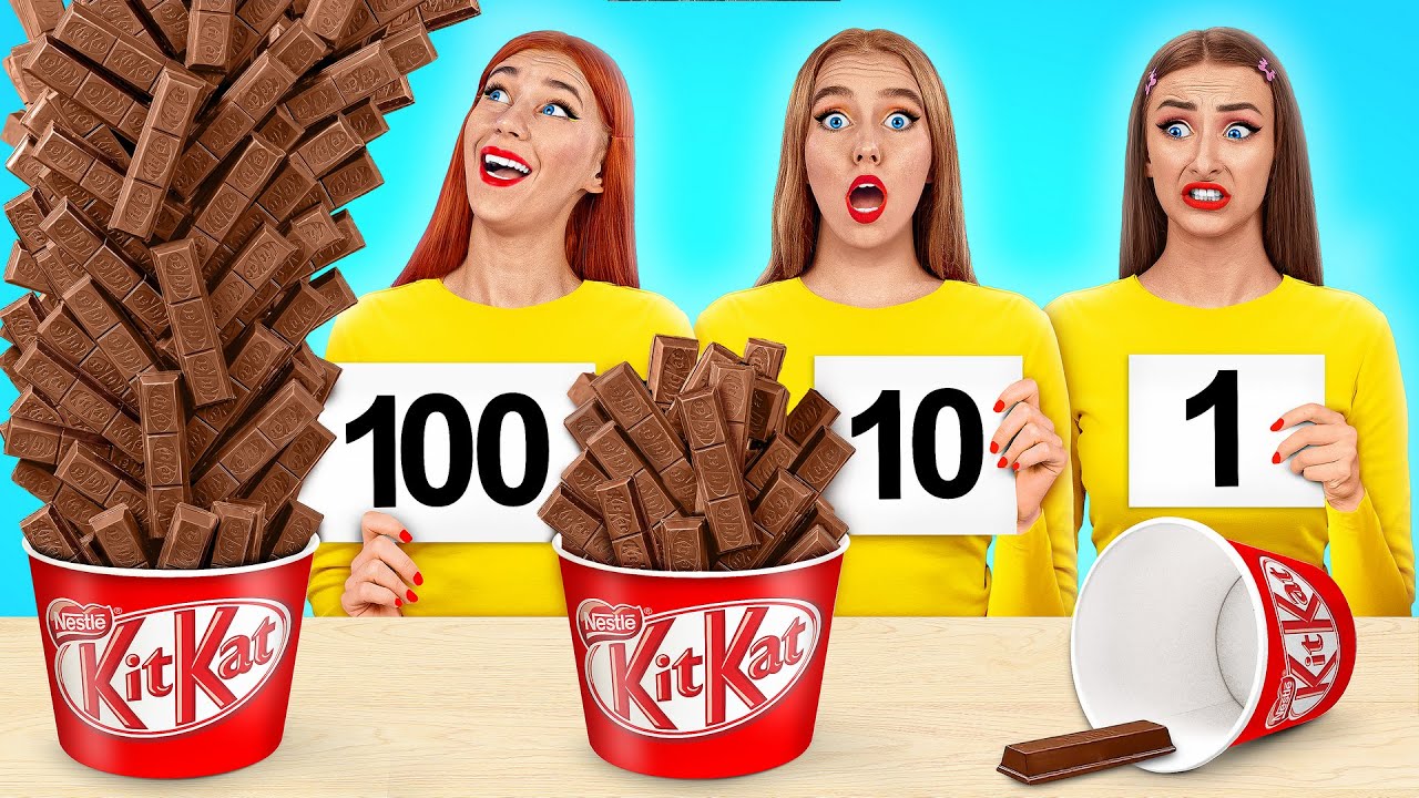 Tantangan 100 Lapis Makanan Situasi Lucu Multi Do Challenge Youtube