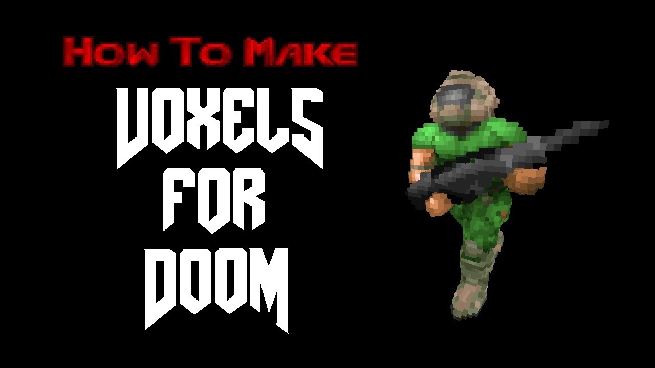 Making Voxel Models For Classic Doom Youtube
