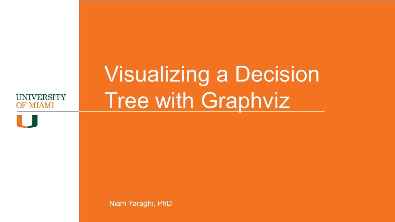 Visualize The Decision Tree Using Graphviz Youtube