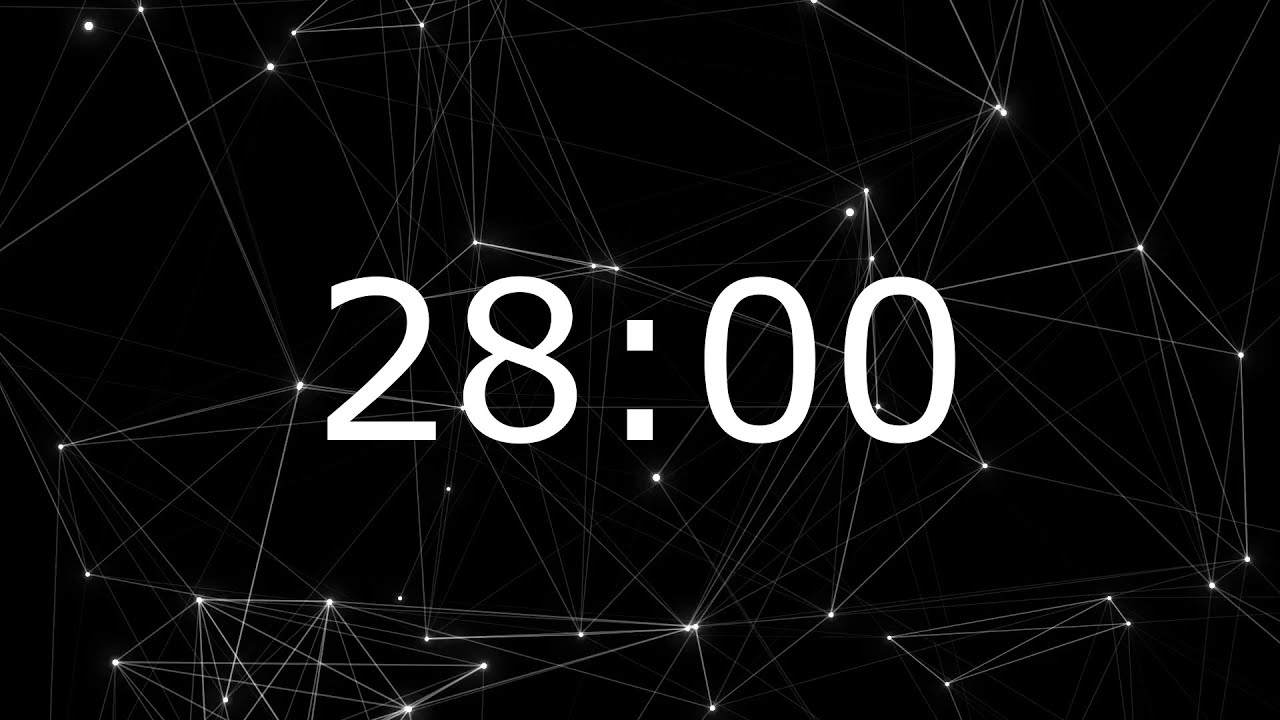 28 Minute Timer Alarm Youtube