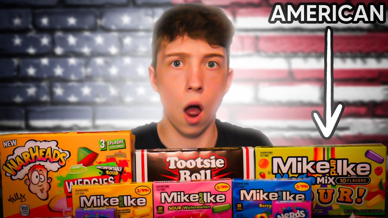 Trying American Snacks As A Brit Youtube