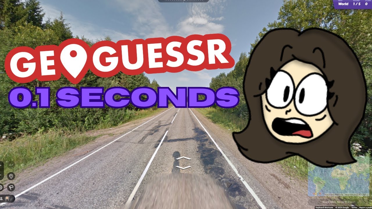 Average Geoguessr Player Tries Guessing In 0 1 Seconds Youtube