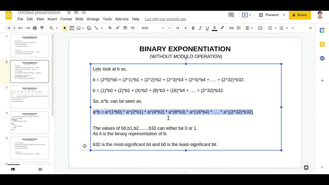 Binary Exponentiation Important Algorithm Power Of Number In Log N
