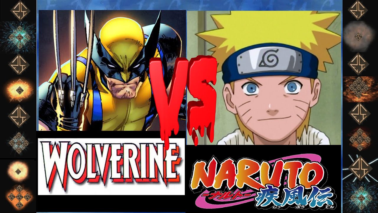 Wolverine Marvel Comics Vs Naruto Naruto Ultimate Mugen Fight