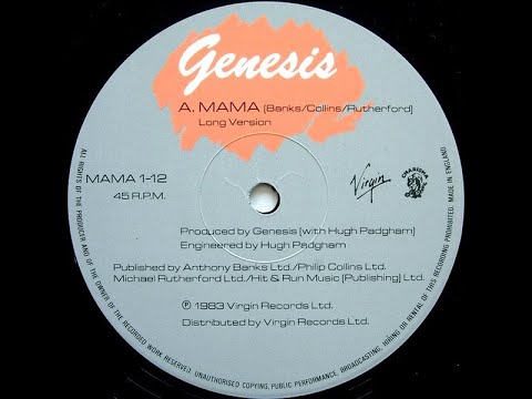 Genesis Mama Long Version 45rpm Maxi Youtube