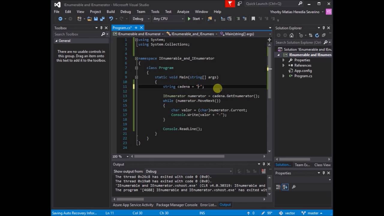 Uso Ienumerable Youtube