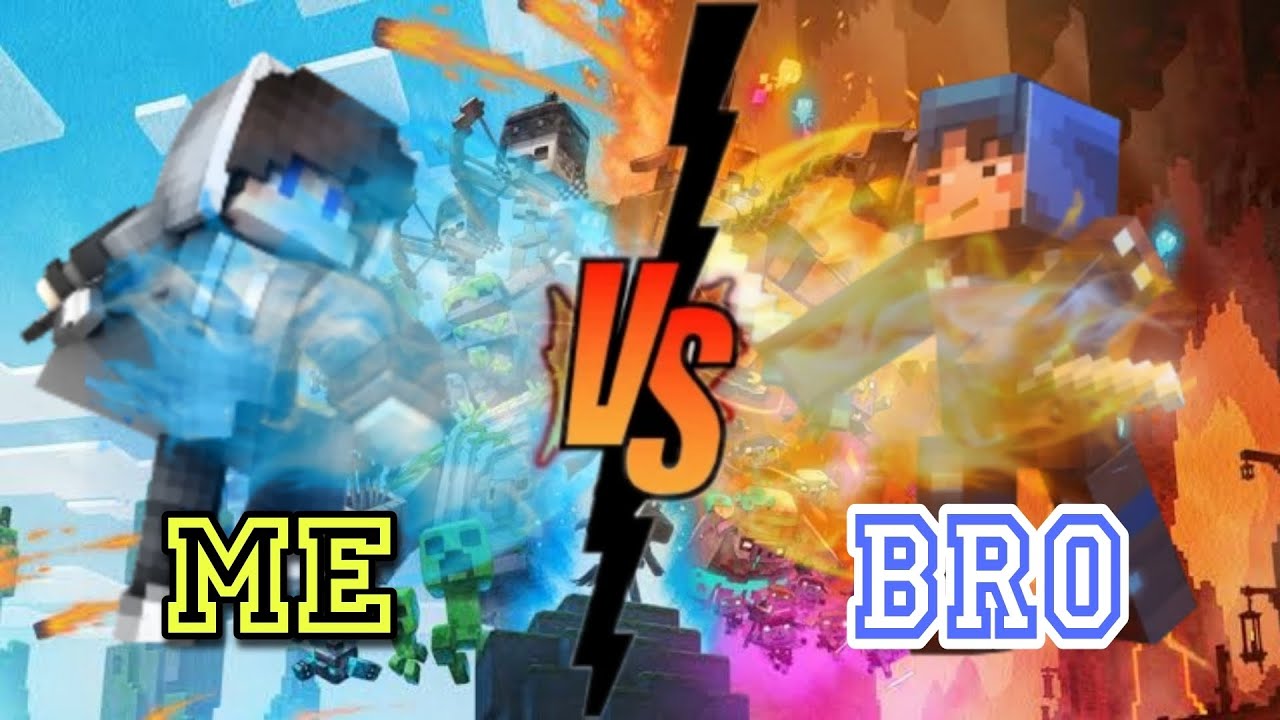 вљў1v1 Minecraft Me Vs Bro вљўрџ For 1000 Diamondsрџ ћ Minecraft Viral