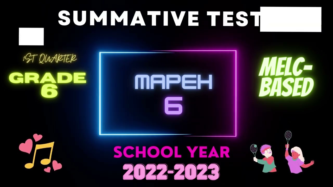 Summative Test Mapeh Summative Test Summative Math Challenge Nbkomputer ...