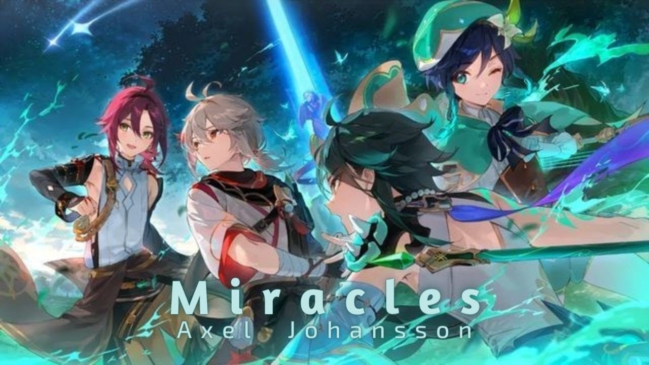 Anemo Boys Amv Miracles Genshin Impact Amv Gmv Youtube
