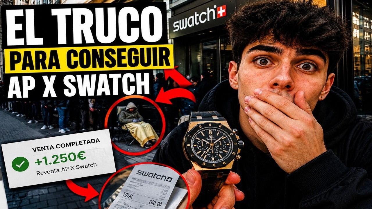 Cómo Conseguir El Nuevo Ap X Swatch Sin Hacer Cola Truco Reventa 2026